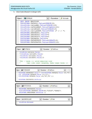 Pbd nilai job_(1) | PDF