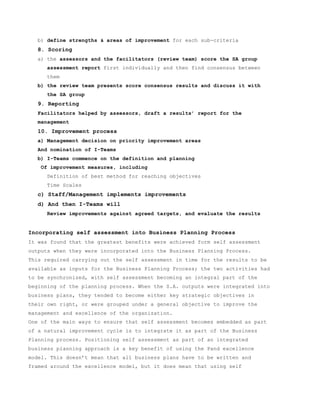 Business Excellence Model | PDF