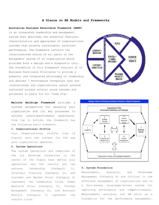 Business Excellence Model | PDF