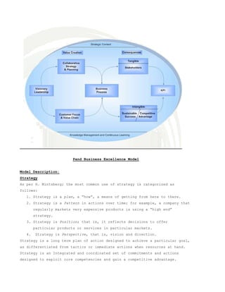 Business Excellence Model | PDF