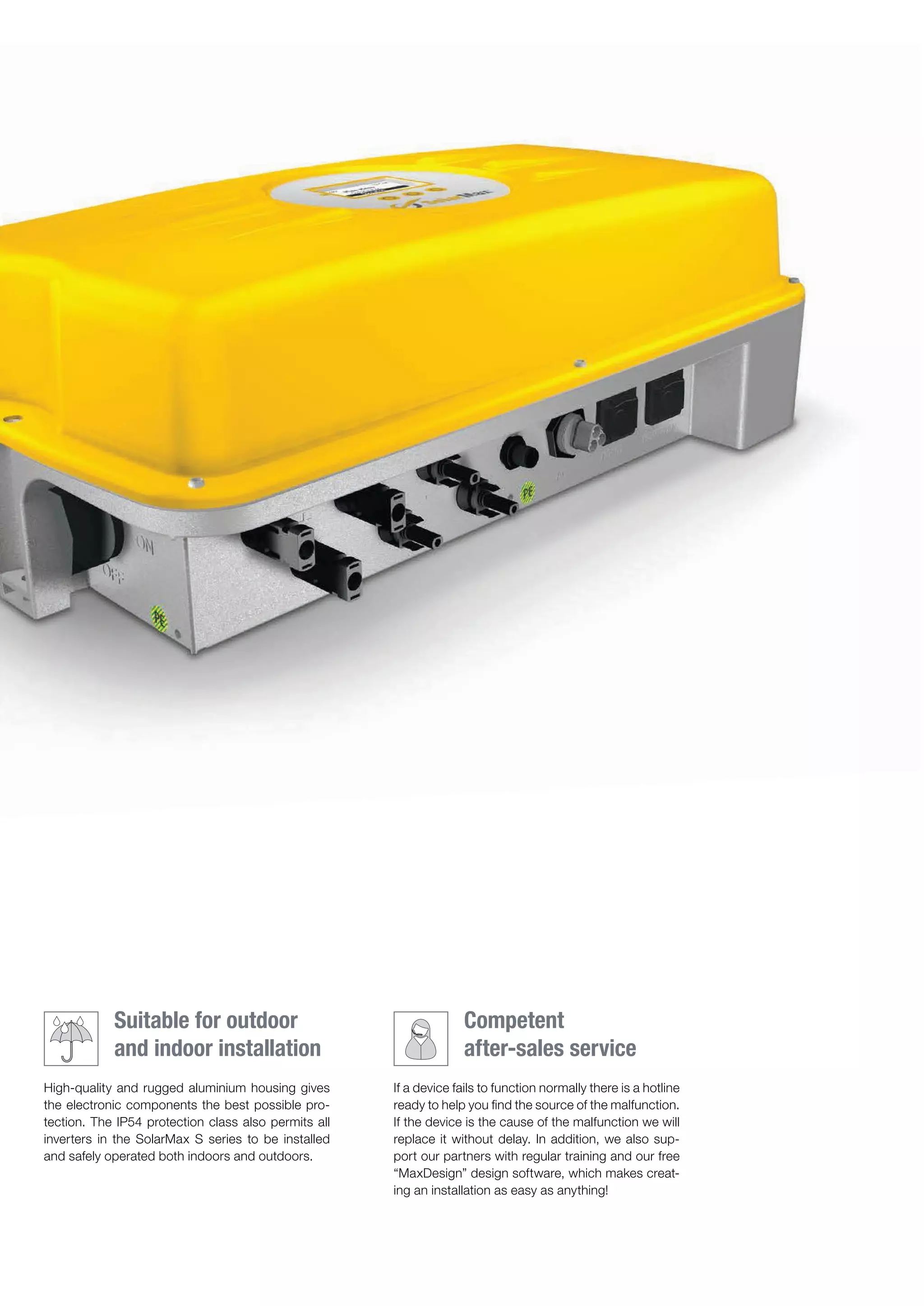 SolarMax S Series Inverters | PDF