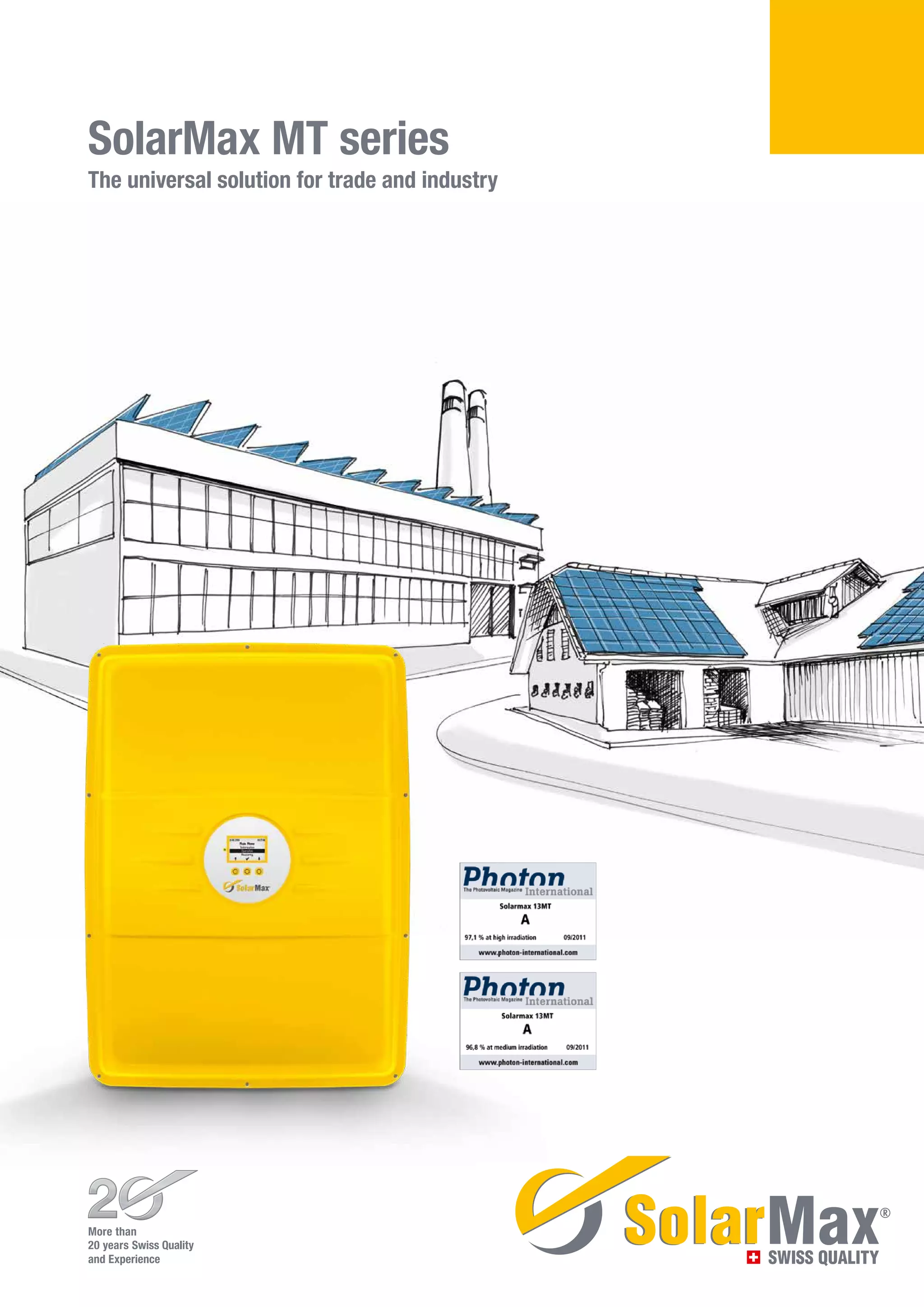 Solar Max MT 3 Phase Inverters | PDF