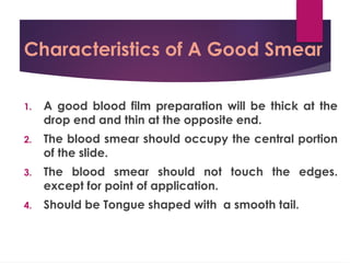 Peripheral Blood Film Preparation, Examination And Interpretation | PPTX