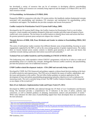 United Nations Peacebuilding Fund (PBF) Guidelines on application and ...