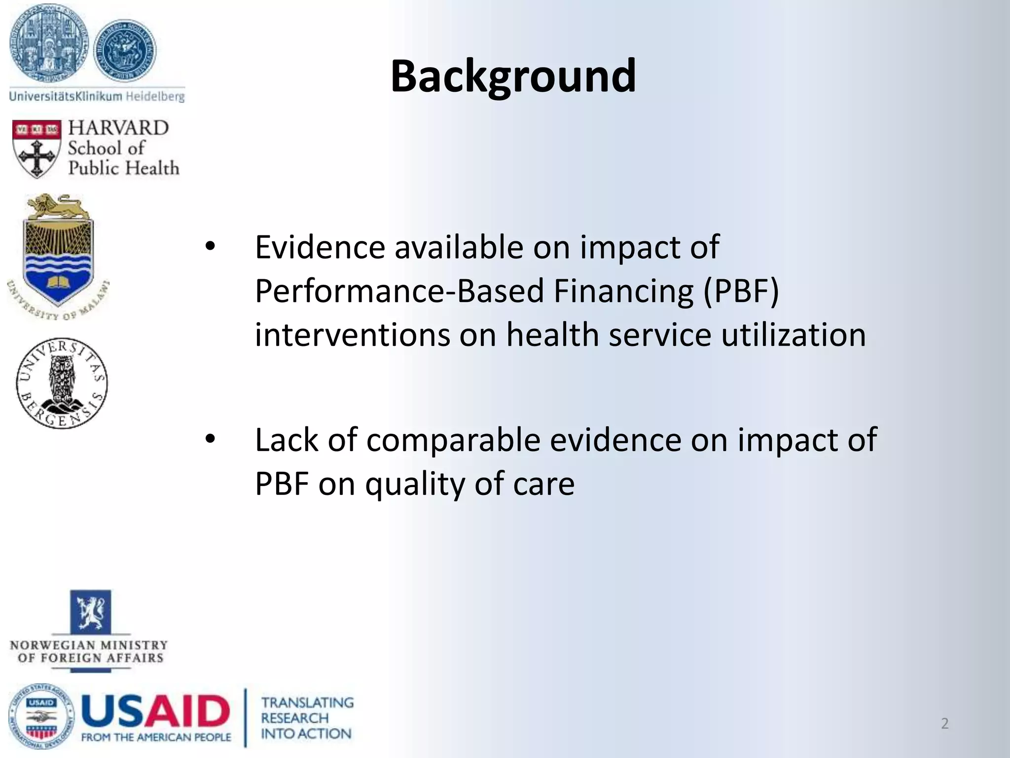 Pbf malawi preliminary_analysis | PPT