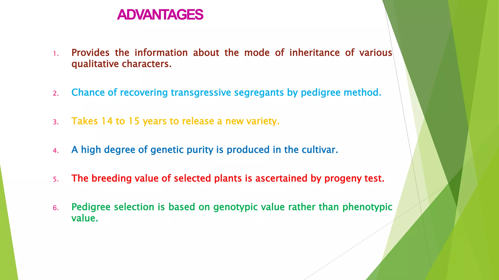 HANDLING OF SEGREGATING GENERATIONS | PPTX