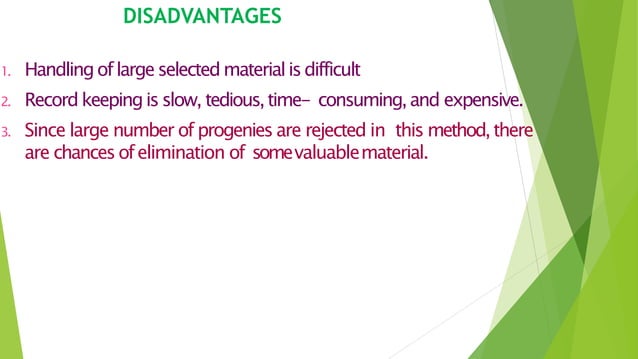 HANDLING OF SEGREGATING GENERATIONS | PPTX