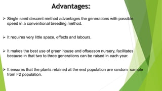 HANDLING OF SEGREGATING GENERATIONS | PPTX