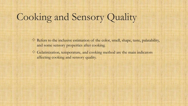 Rice Grain Quality parameters and Determination Tools | PPTX ...