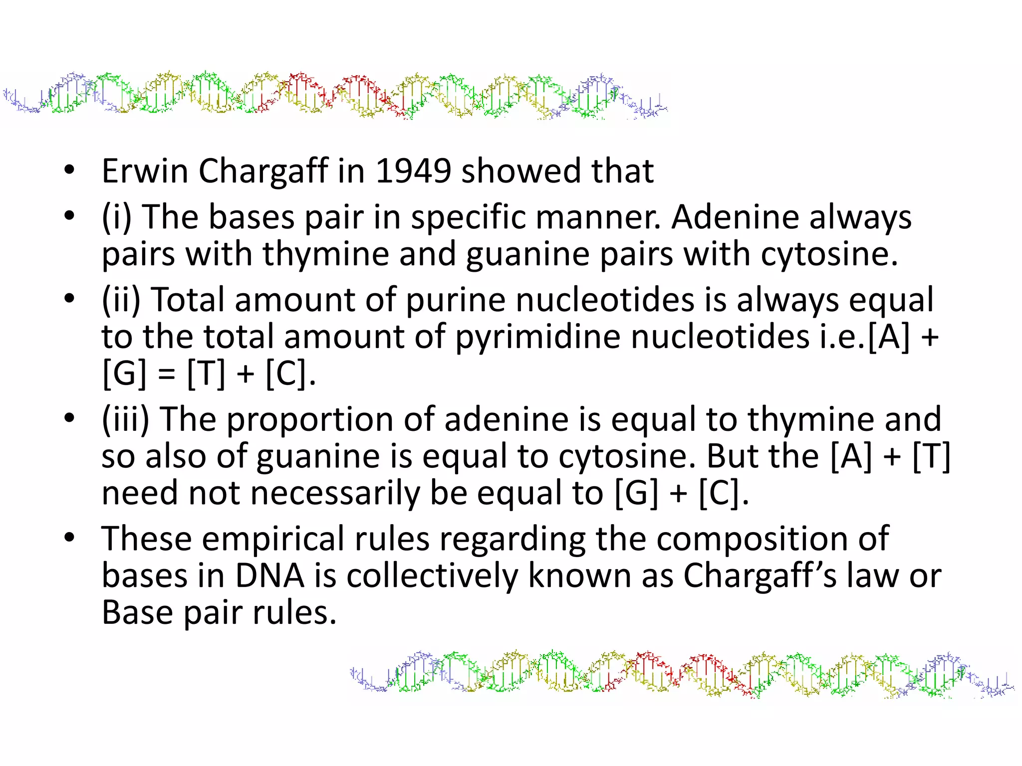 DNA structure - double helix structure | PPTX