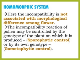 Gametophytic self incompatibility - Pollination.ppt