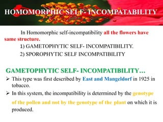 Self Incompatibility Barriers | PPTX