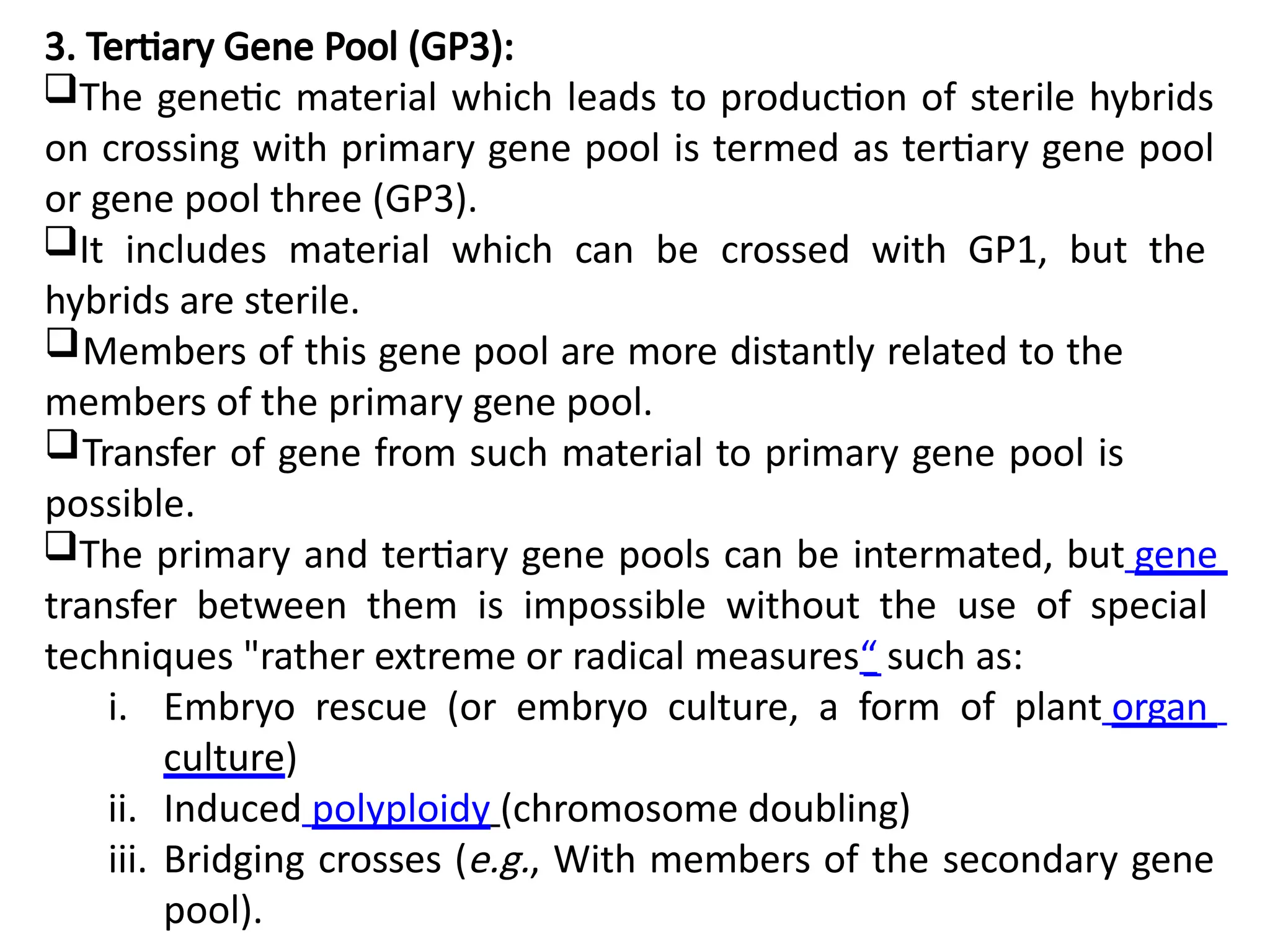 PBG 301 Lecture 3.pptx plant breeding and genetics | PPTX
