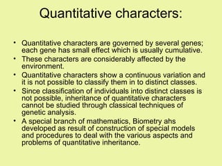 PBG 507-Lecture 1 (1).ppt.Qualitative and quantitative characters of ...