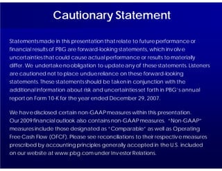 PBG Cagny 2009 | PPT
