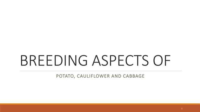 potato, caulilflower and cabbage breeding .pptx