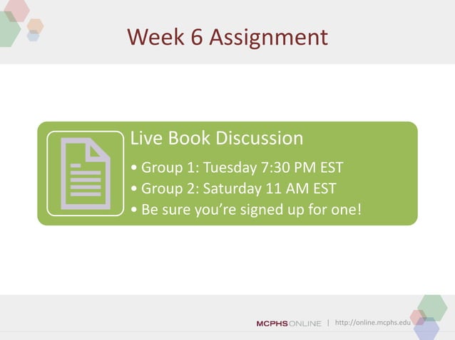 PBH.715 Week 6 Lecture | PPT