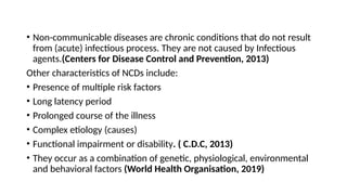 Epidemiology of Non-Communicable Diseases.pptx