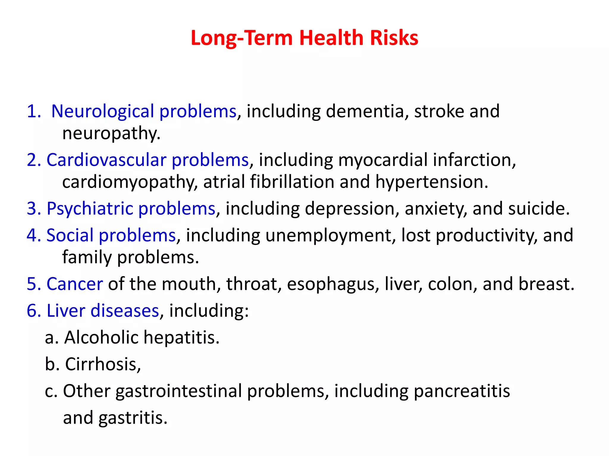 Alcoholism presentation | PPTX