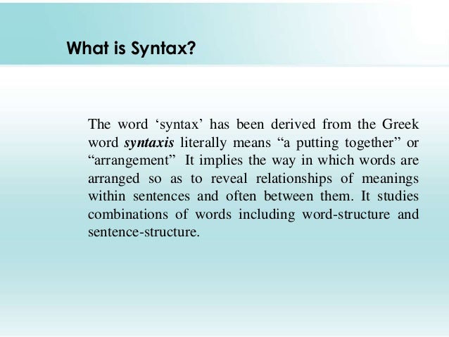 Syntax.english 12