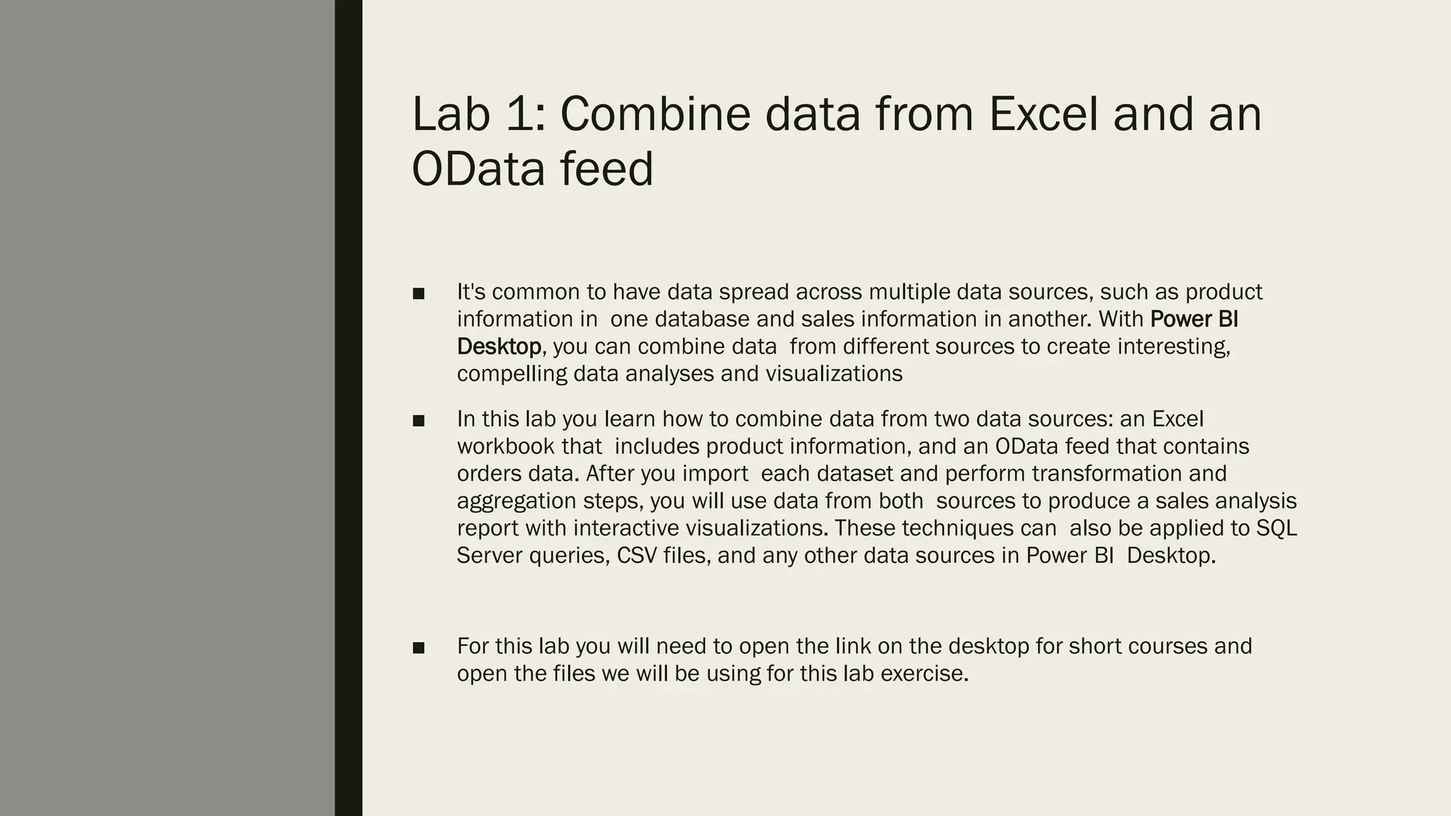 Power bi slide share pdf it is a very important | PDF