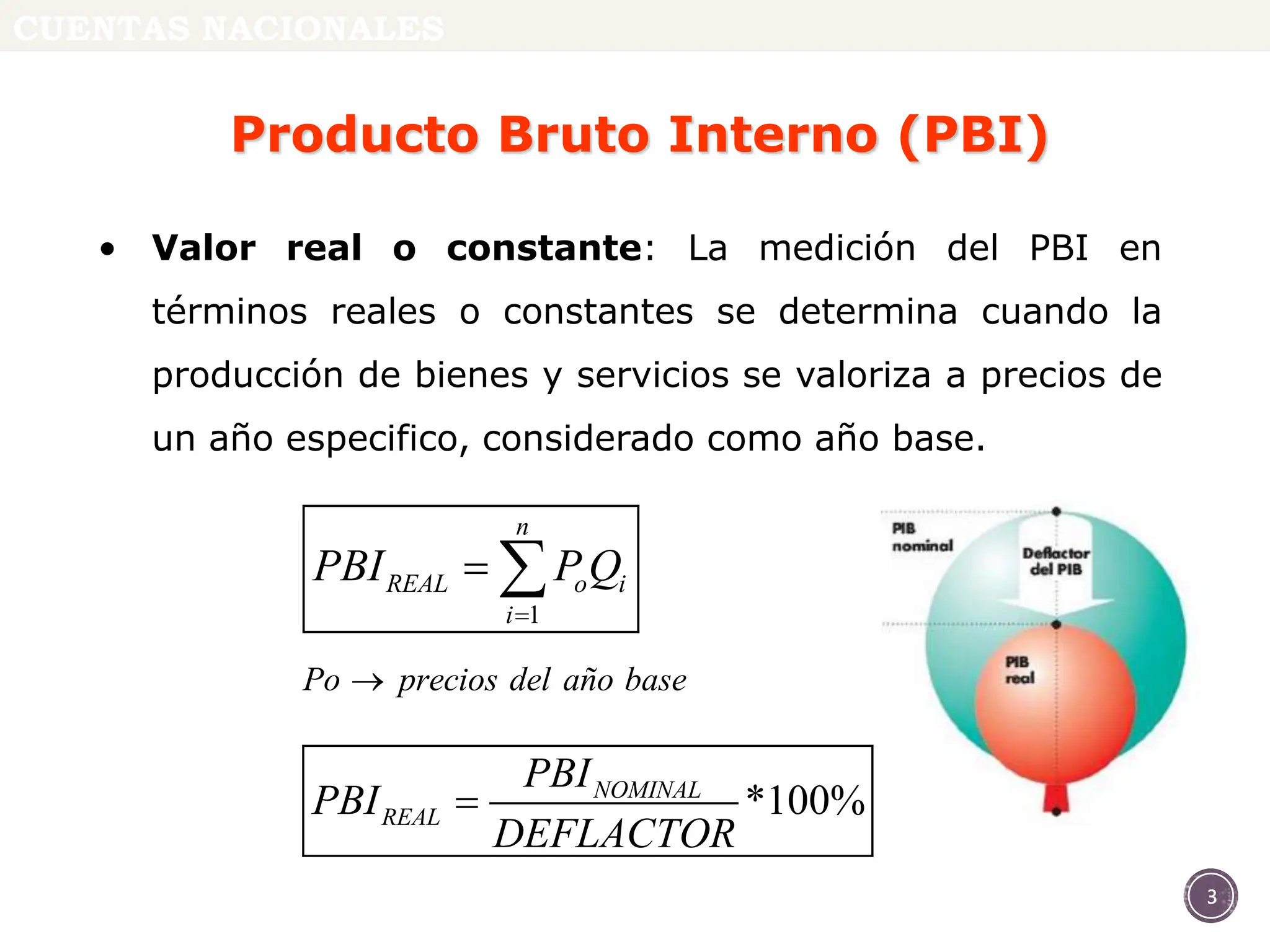 Producto Bruto Interno (PBI) ppt (parte 1) | PPTX