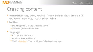 Introduction to Power BI for Data Analysis and Visualization | PPTX