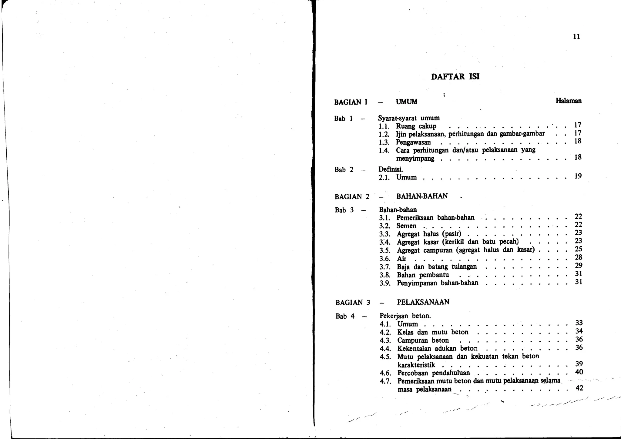 Peraturan Beton Bertulang Indonesia PBI 1971 | PDF