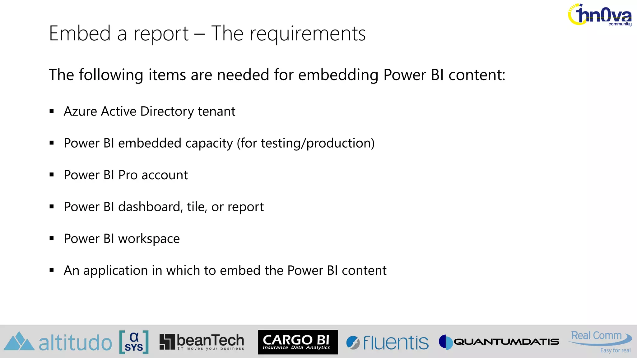 Power BI embedded + Dynamic Row-level security: how to share contents outside my organization in ...
