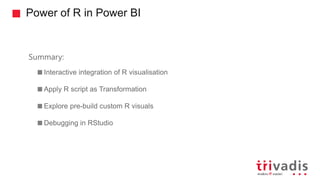 PowerBI Event Power of R in Power BI | PPTX