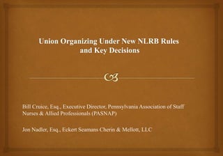 NLRB New Union Election Rules | PPTX