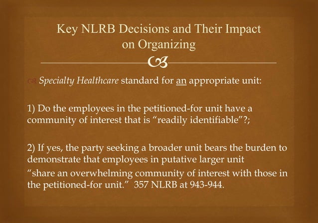 NLRB New Union Election Rules | PPTX
