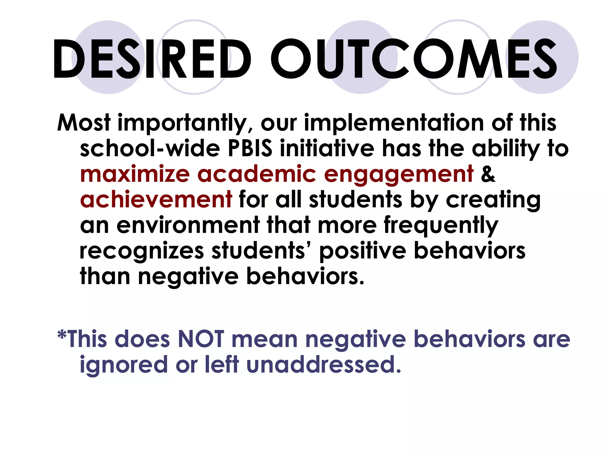 PBIS Presentation | PPT
