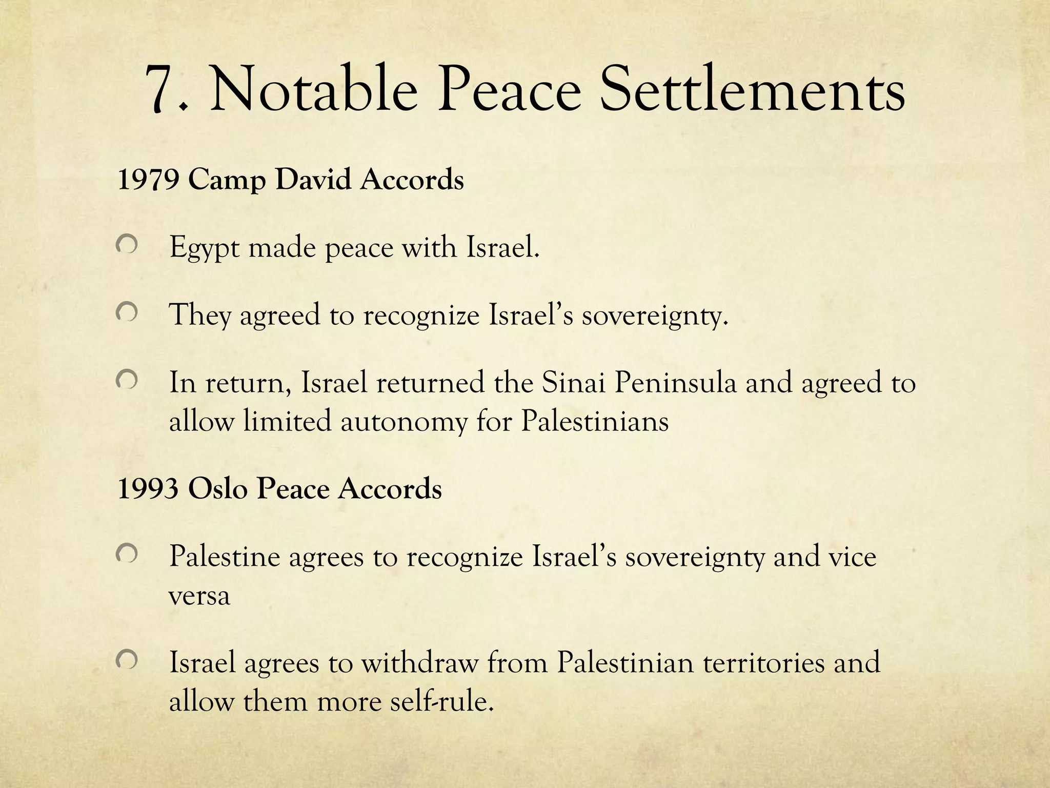 PB Top 10 Things About Israel Palestine Conflict | PPT