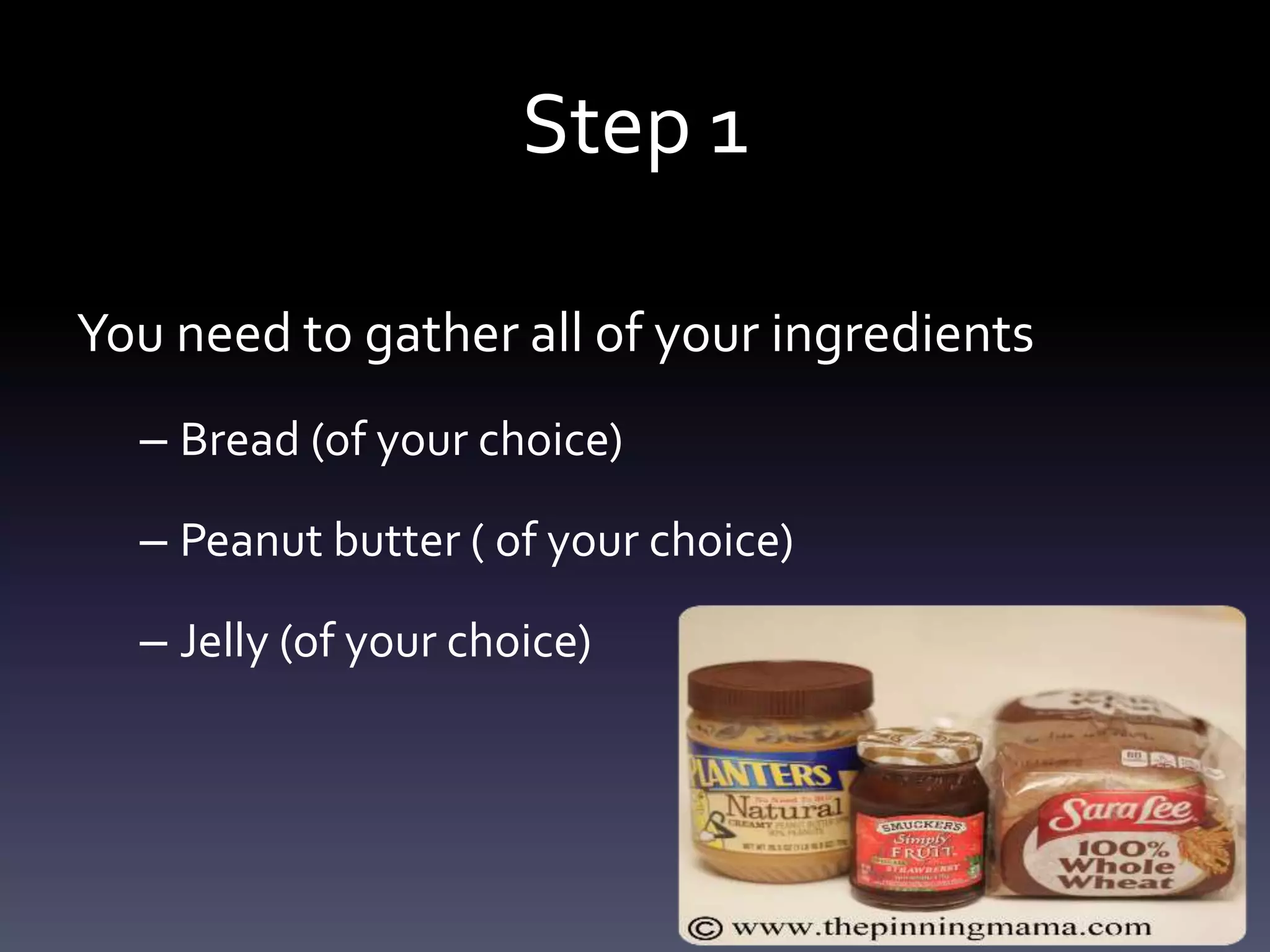 Pb&j presentation | PPTX