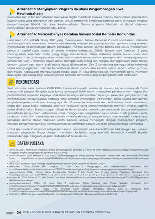 Gen Z Sebagai Akselerator Pemajuan Ekonomi Indonesia | PDF