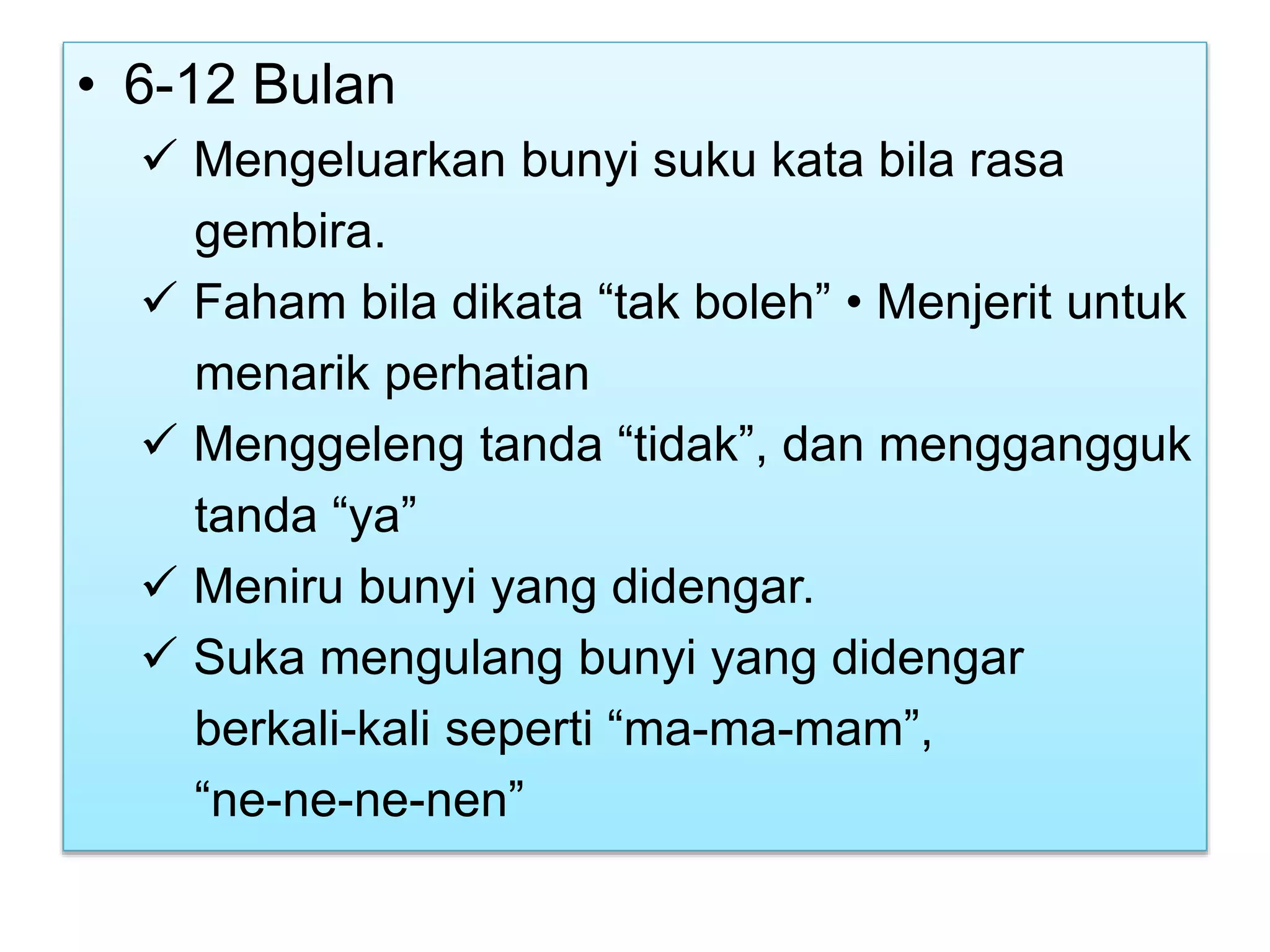 Perkembangan Bahasa, Komunikasi dan Literasi Awal | PPTX