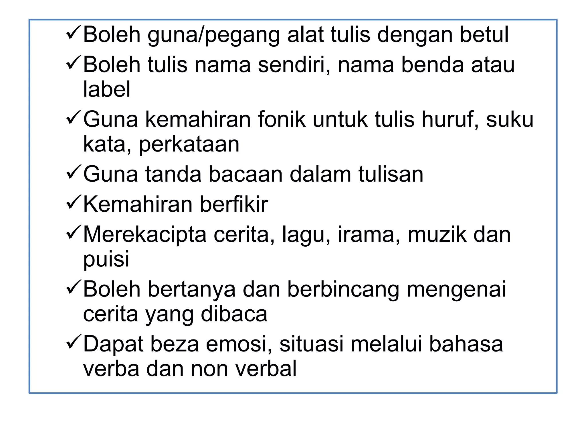 Perkembangan Bahasa, Komunikasi dan Literasi Awal | PPTX
