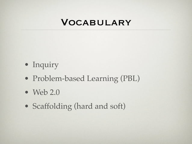 Problem-based Learning | PPT