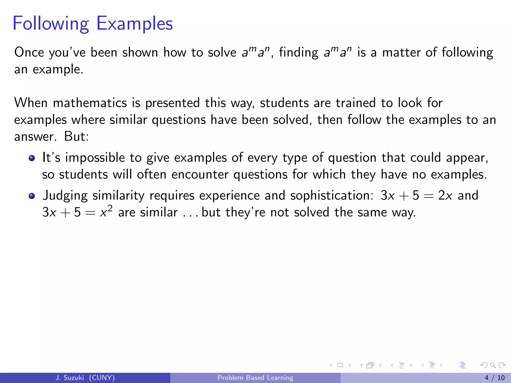 Problem Solving in Mathematics Education | PDF