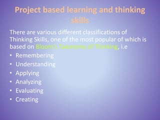 Project based learning | PPTX