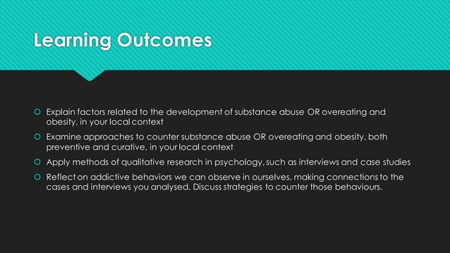 Project Based Learning Activity: Addictive | PPT