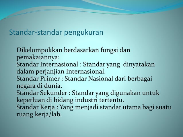 dasar Pengukuran besaran besaran listrik | PPTX