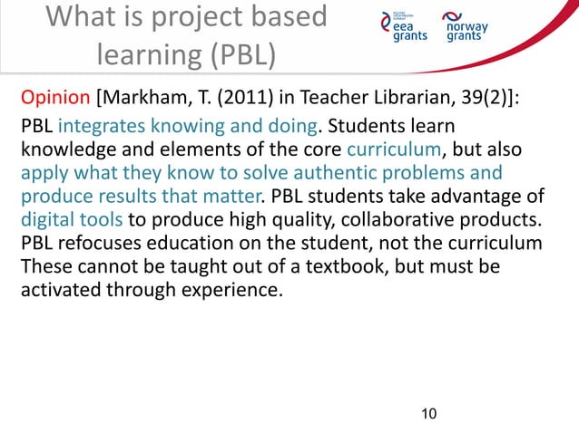 Project based learning with ICT | PDF