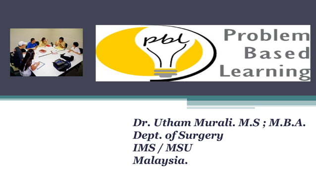Pbl introduction | PPT