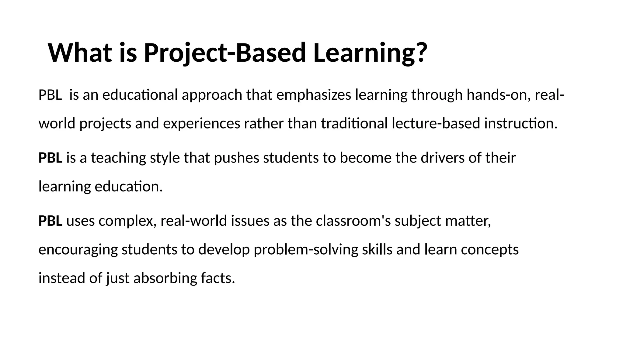 PBL - Project-based learning theory.pptx