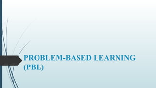 Problem based learning power point presentation | PPTX