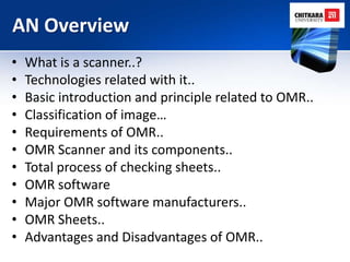 OMR Design And Evaluation System | PPTX