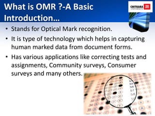 OMR Design And Evaluation System | PPTX