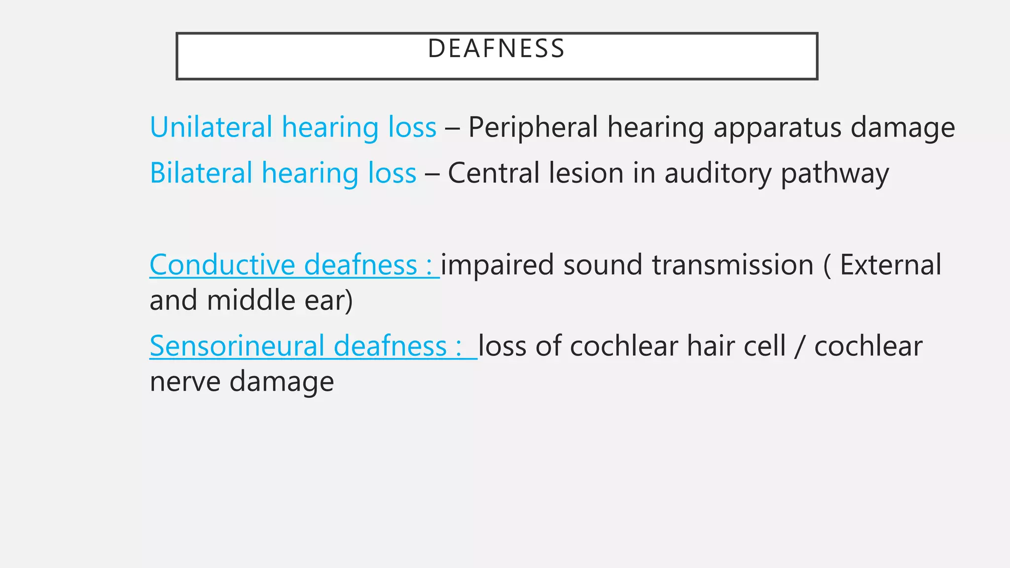 mechanism of hearing | PPTX